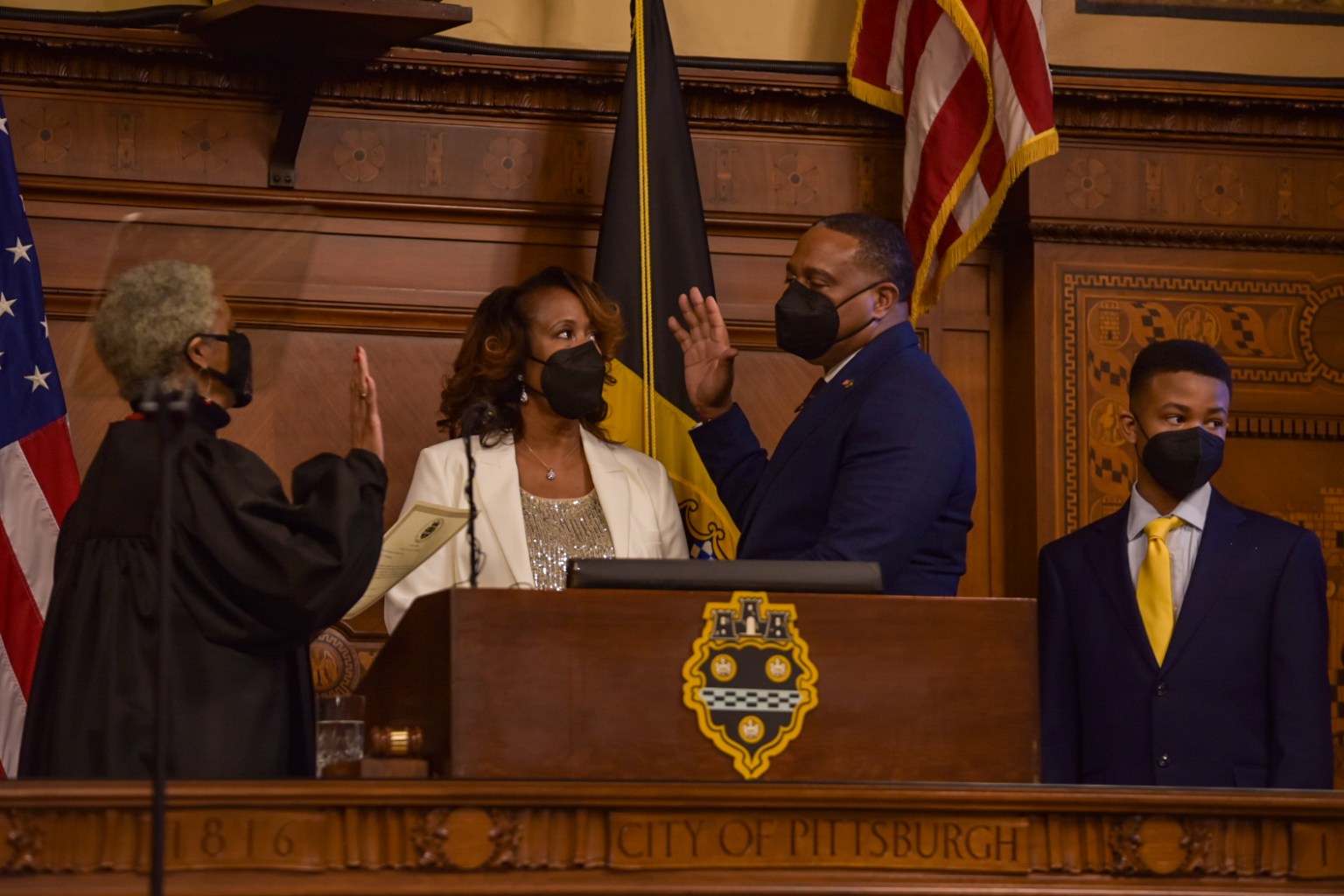 Ed Gainey Inaugurated as first African American Pittsburgh Mayor ...